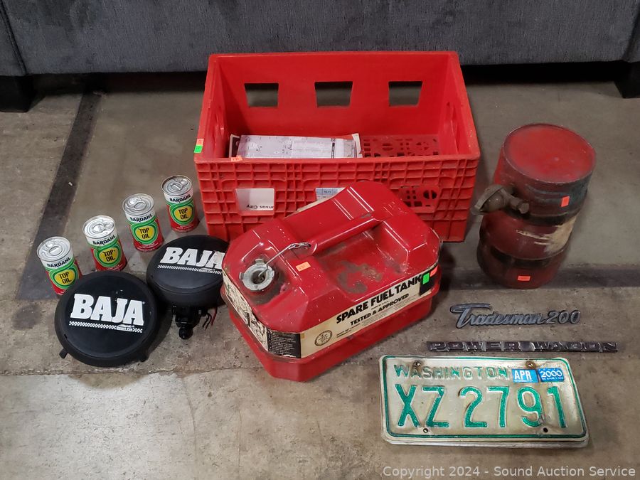 Sound Auction Service - Auction: 06/25/24 SAS Ford F-350 Pickup ...